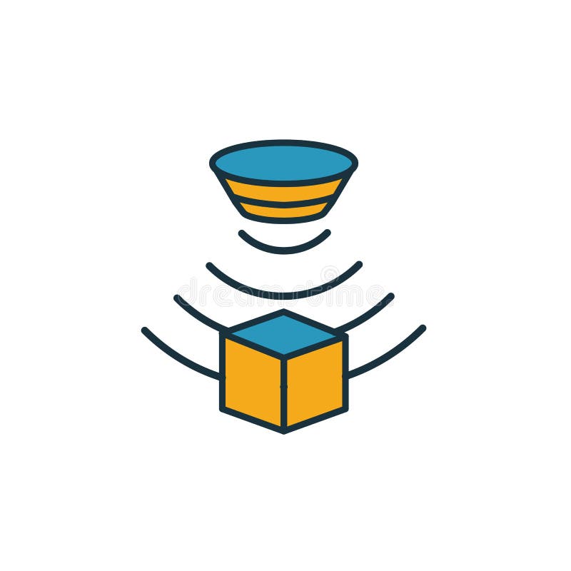 Proximity Sensor Icon. Simple Element from Sensors Icons Collection ...