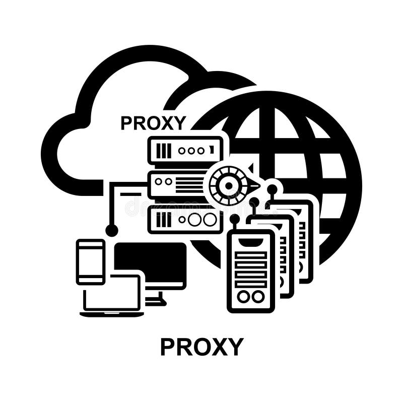 Proxy Server Stock Illustrations – 1,127 Proxy Server Stock ...