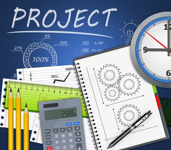 Proyecto como idea stock de ilustración. Ilustración de negocios - 40388592