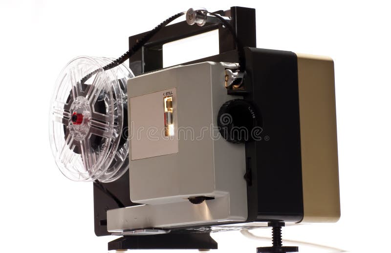 Proyector Casero Viejo Del Cine Imagen de archivo - Imagen de video ...