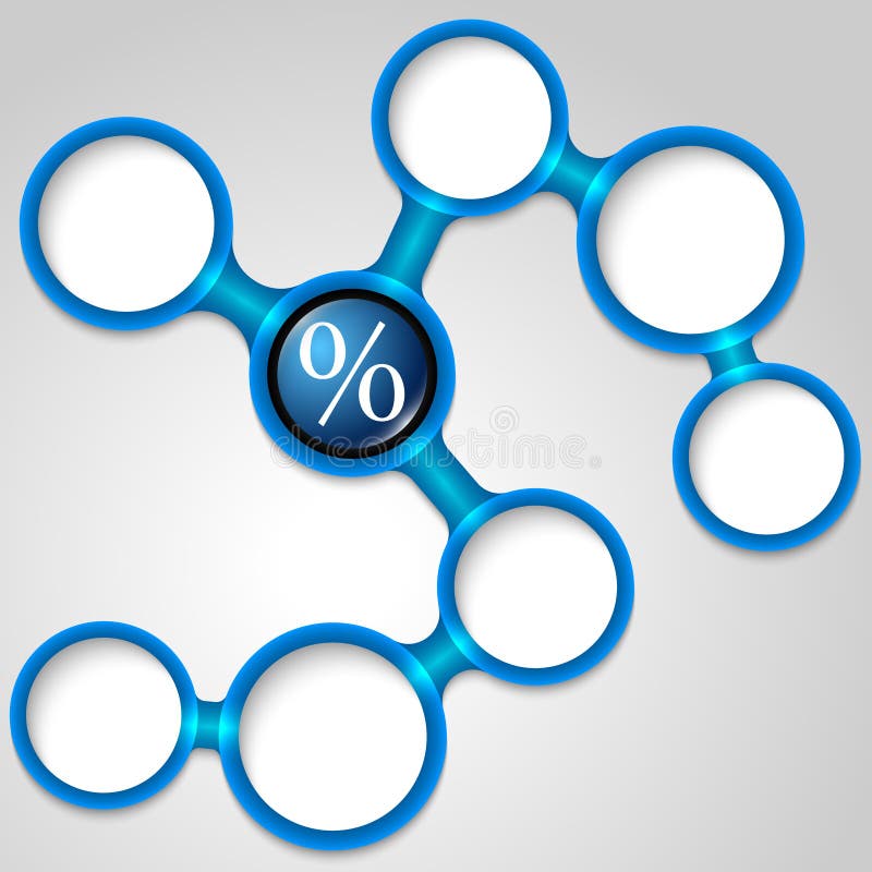 Prozent-Symbol vektor abbildung. Illustration von ecke - 64291920