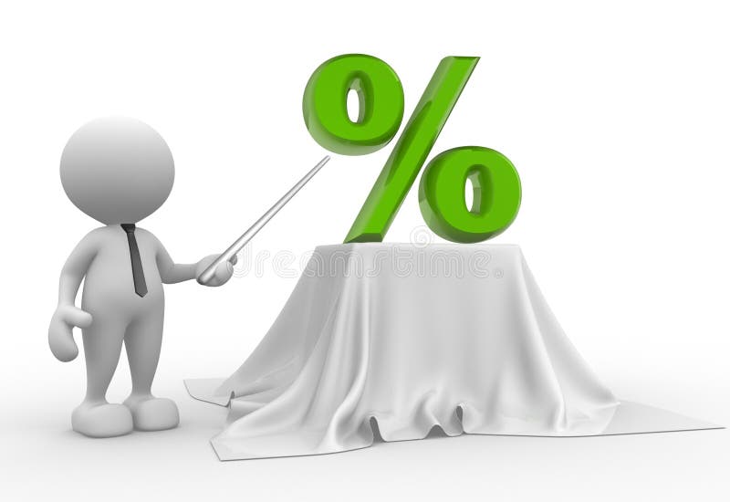 Prozente stock abbildung. Illustration von prozente - 25053733