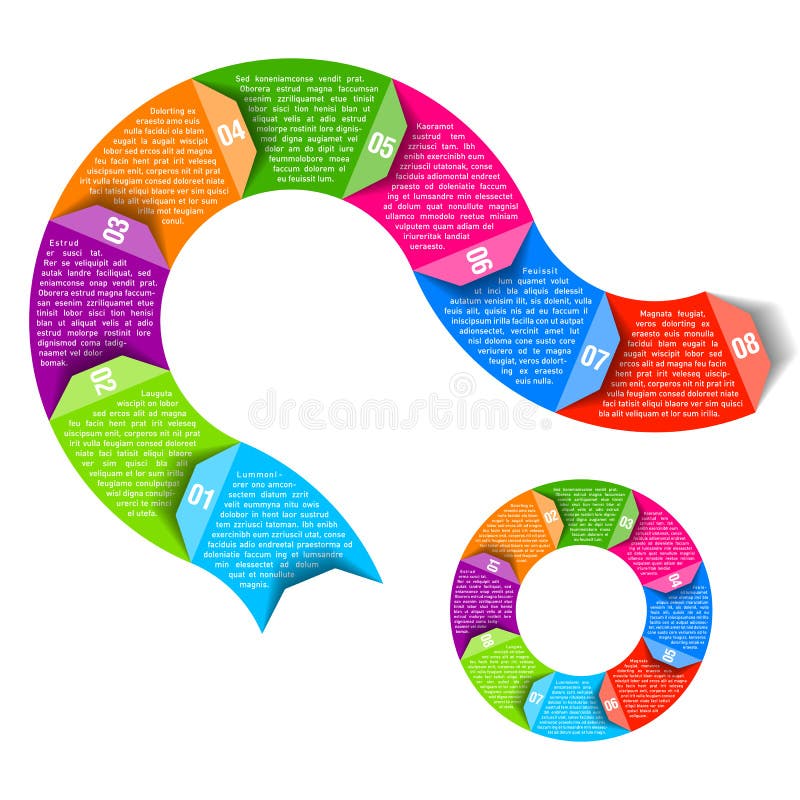 Flussdiagramm Und Zeichen 3d, Die Prozess Oder Prozedur Zeigen Stock ...