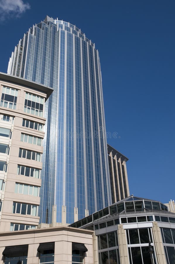 Prudential Building stock image. Image of blue, center - 12879781