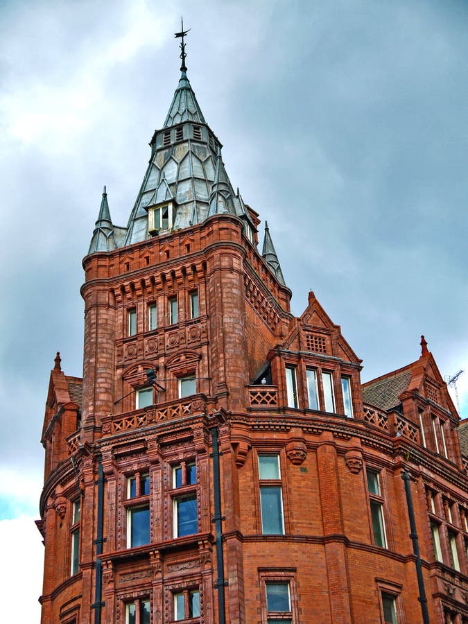 Prudential Building, Nottingham, UK Stock Photo - Image of building ...