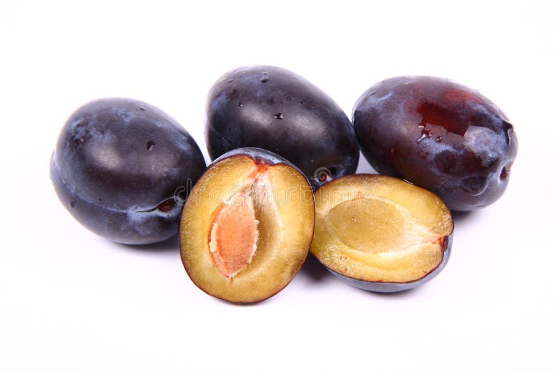 Pruimen stock afbeelding. Image of voedingsmiddel, sluit - 16055685