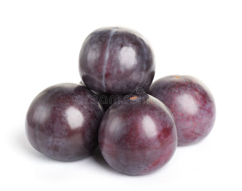 Rode pruimen stock foto. Image of recept, voedsel, rood - 53986