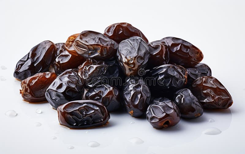Prune Dryfruit on Clear Background Stock Image - Image of transparent ...