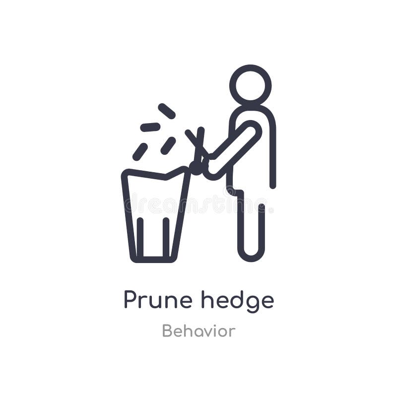 Prune Hedge Trendy Illustration Stock Illustrations – 6 Prune Hedge ...