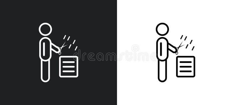 Prune Hedge Outline Icon in White and Black Colors. Prune Hedge Flat ...