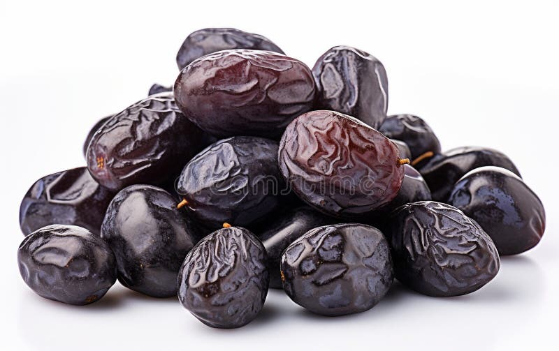 Prune Isolated on Transparency -Generative Ai Stock Illustration ...