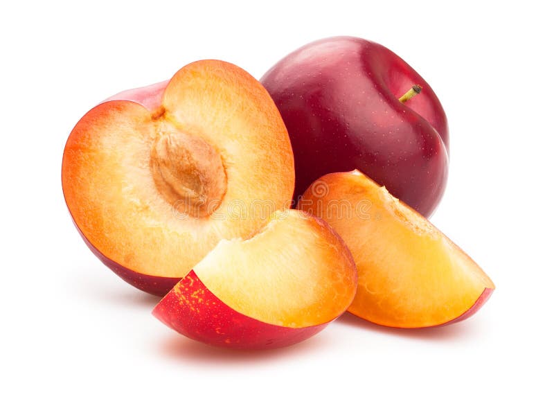 Prunes rouges photo stock. Image du délicieux, juteux - 44727634