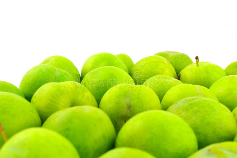 Prune verte photo stock. Image of frais, groupe, vert - 33856210