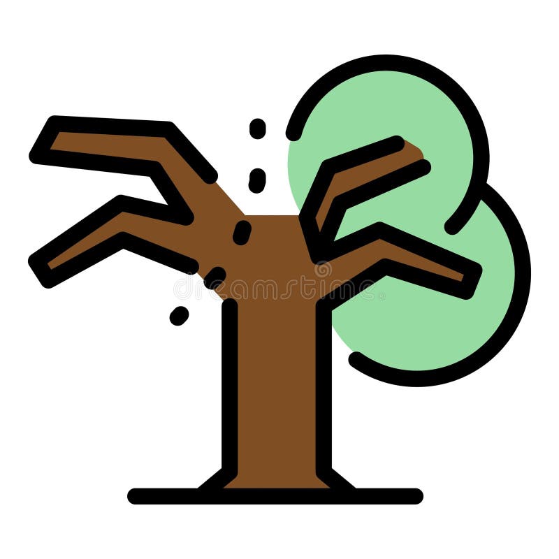 Pruning Service Icon Vector Flat Stock Vector - Illustration of ...
