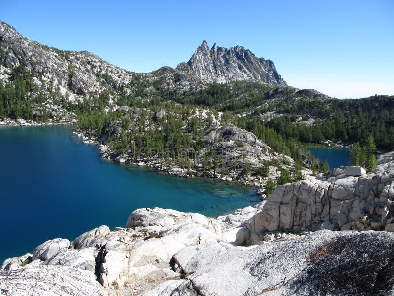 Prusik Peak stock photo. Image of hiking, lake, sprite - 29495942