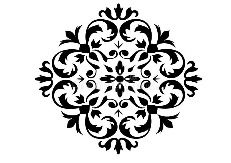 Prydnad i vektorer vektor illustrationer. Illustration av dekorativt ...