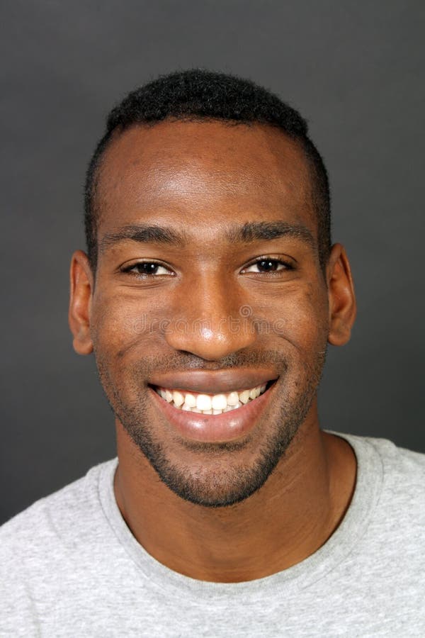 Przystojny Murzyn, Headshot (3) Zdjęcie Stock - Obraz złożonej z facet ...