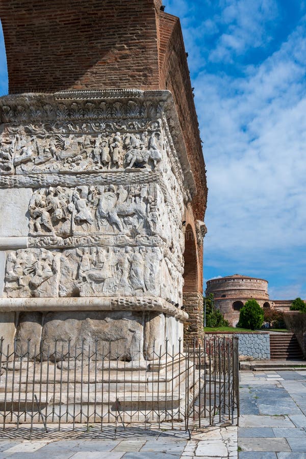 Roman Rotunda Thessaloniki editorial photography. Image of undefined ...
