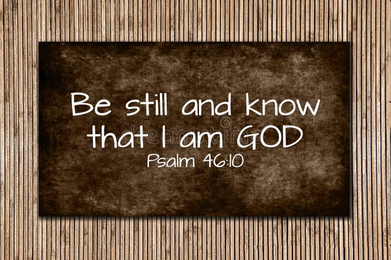 107 Be Still Know Stickers Stock Photos - Free & Royalty-Free Stock ...