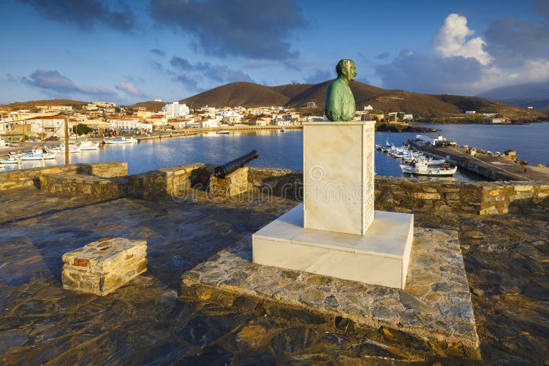 Psara island. editorial photo. Image of harbour, village - 105105261