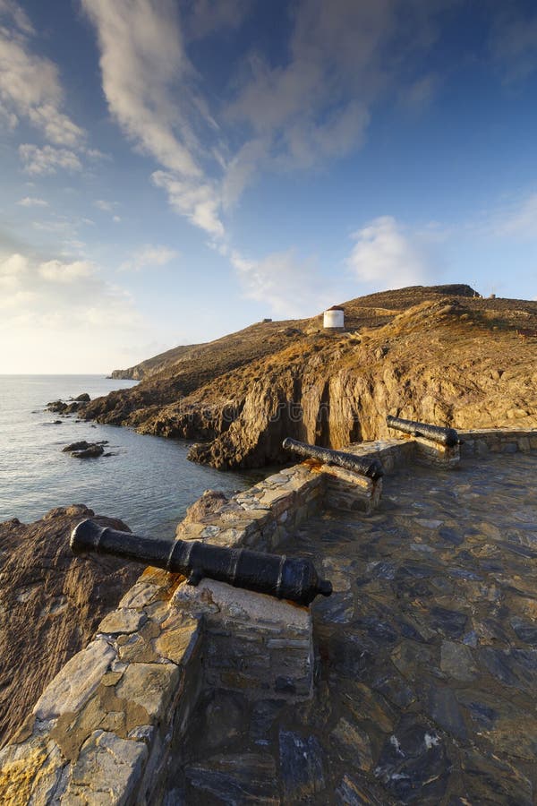 Psara island. stock image. Image of greek, aegean, coast - 105105265