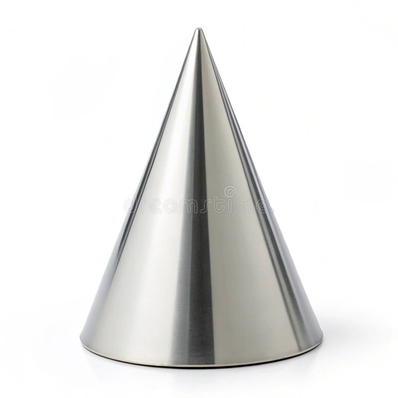 PSD Abstract Cone Shape Isolated on Transparent Background Stock ...