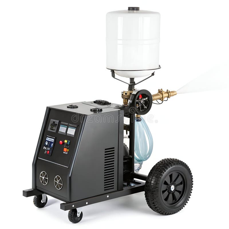 PSD Automatic Watering Machine Stock Illustration - Illustration of ...