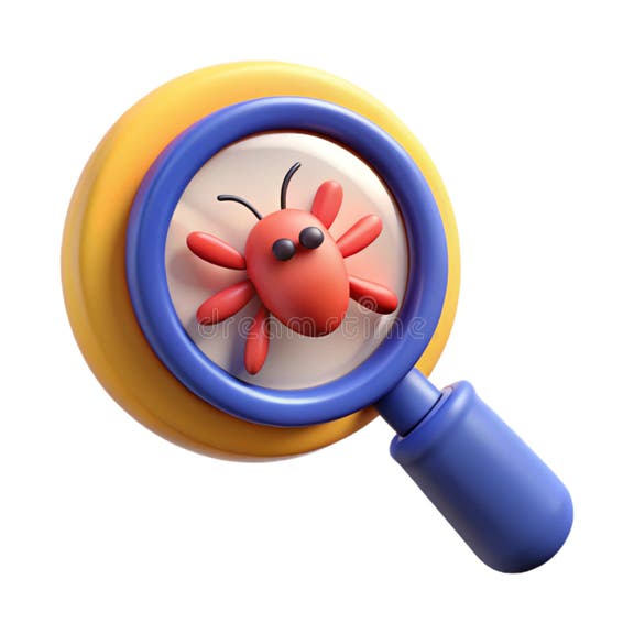 Psd Bug Detection 3d Illustration Representing Software Debugging And Digital Error Analysis