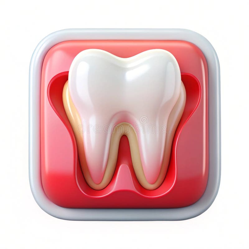 Psd 3d Gingivitis Symbol stock abbildung. Illustration von medizinisch ...
