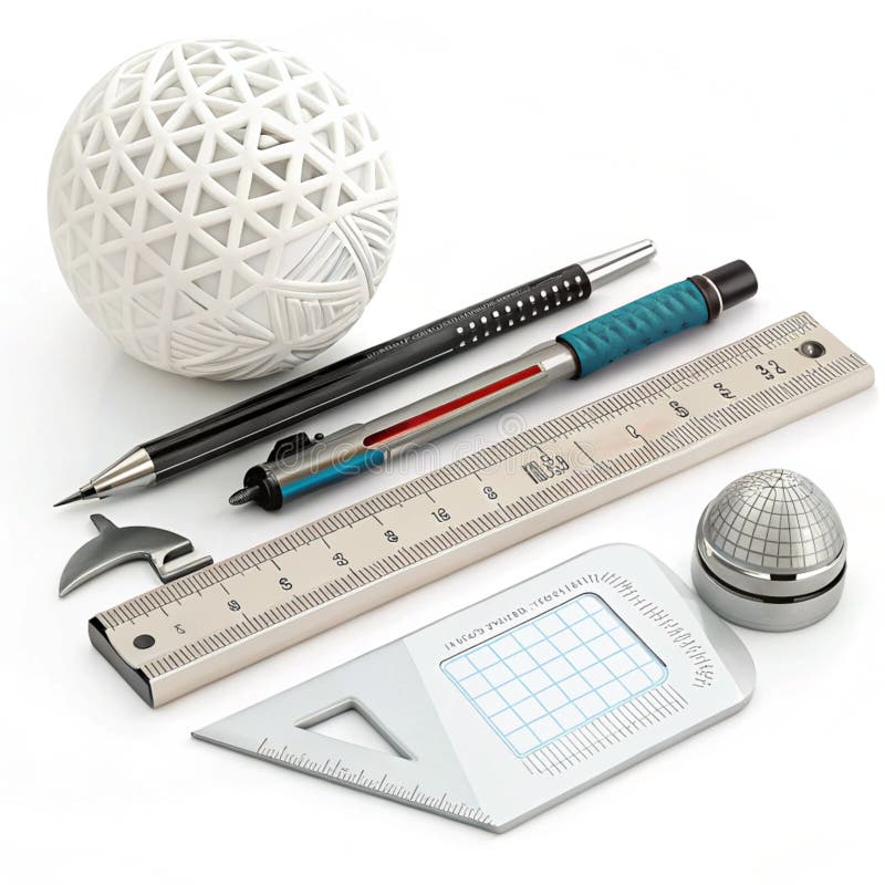 PSD 3D Tools Icon Isolated on White Background Stock Illustration ...