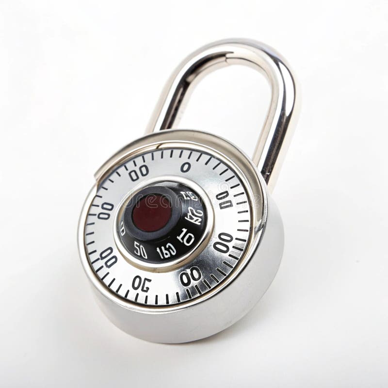 PSD Eye Lock Isolated on Transparent Background Stock Illustration ...