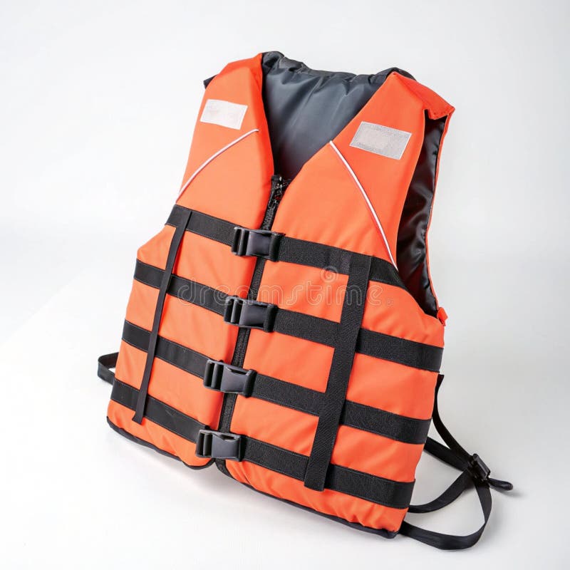 PSD Life Vest Isolated on Transparent Background Stock Illustration ...