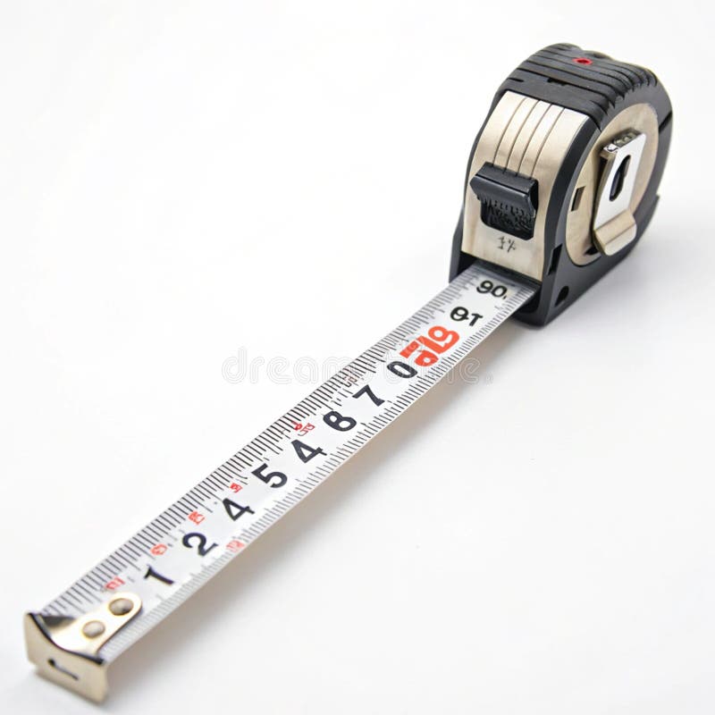 PSD Measure Tape Isolated on Transparent Background Stock Illustration ...