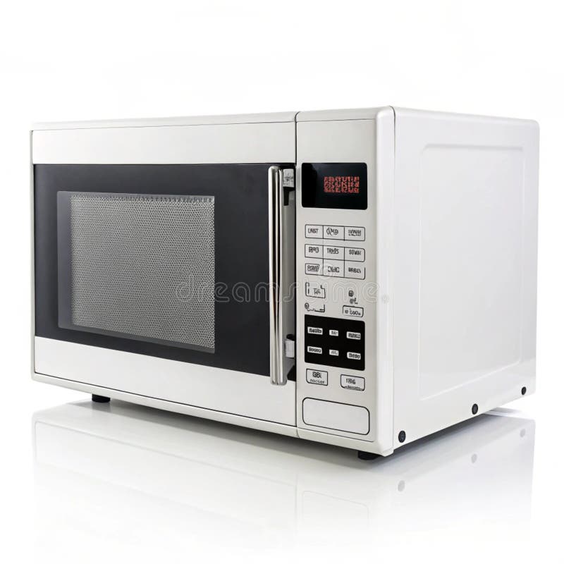 PSD Microwave Isolated on Transparent Background Stock Illustration ...