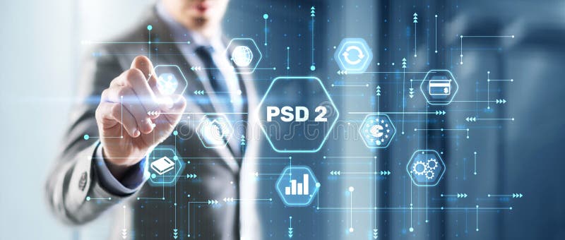 PSD2 Payment Services Directive Open Banking Payment Stock Photo ...
