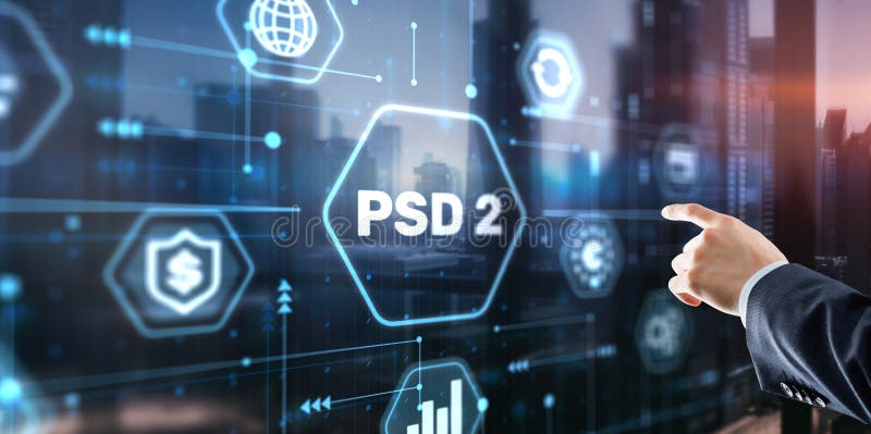 PSD2 Payment Services Directive Open Banking Payment Stock Image ...