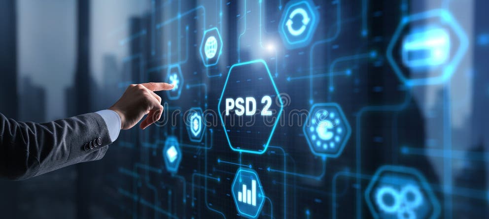 PSD2 Payment Services Directive Open Banking Payment Stock Photo ...