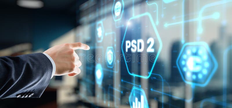 PSD2 Payment Services Directive Open Banking Payment Stock Image ...