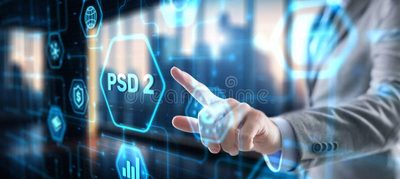 PSD2 Payment Services Directive Open Banking Payment Stock Photo ...