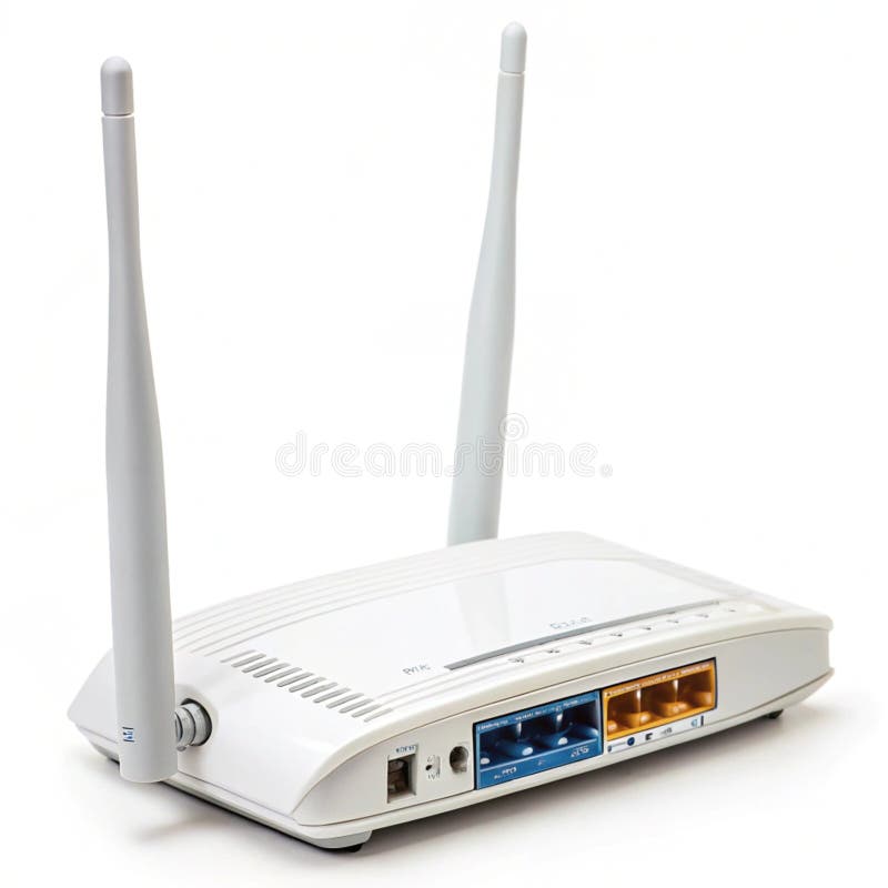 PSD Router Isolated on Transparent Background Stock Illustration ...