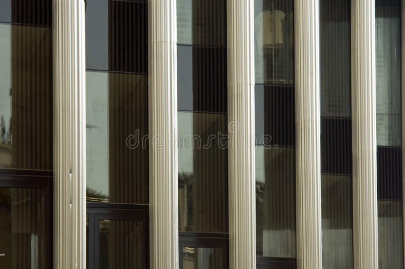 Pseudo Columns Acropolis Museum in Athens Editorial Photo - Image of ...