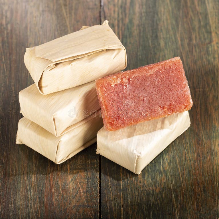 Psidium Guajava - Guava Paste, Typical Sweet Made from Guava Stock ...