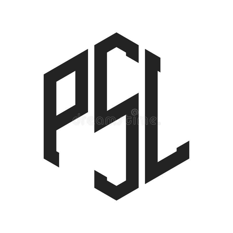 PSL Logo Design. Initial Letter PSL Monogram Logo Using Hexagon Shape ...