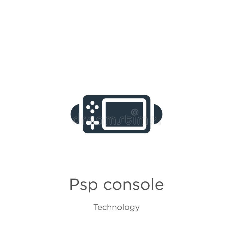Psp Console Icon Vector. Trendy Flat Psp Console Icon from Technology ...