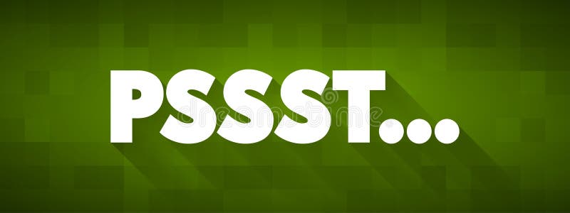 Ssst Stock Illustrations – 47 Ssst Stock Illustrations, Vectors ...