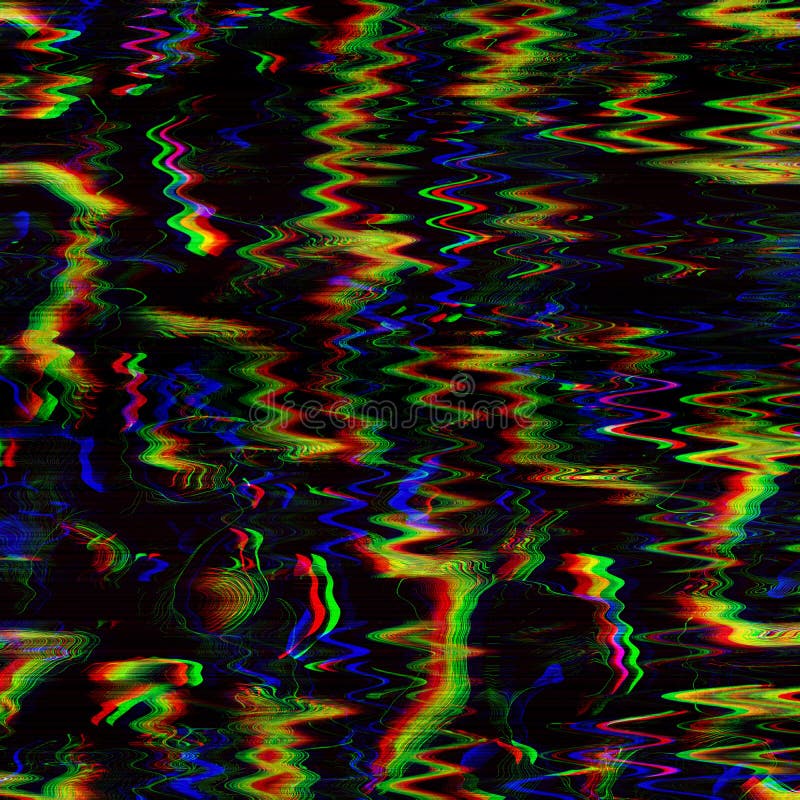 Psychedelic Abstract Futuristic Neon Fluorescent Sci Fi Vibrant Error ...