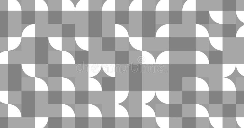 Psychedelic Abstract Loop Background. Modern Animated Geometric Pattern ...