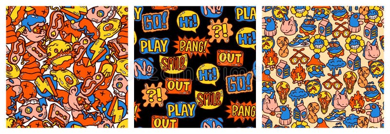 Psychedelic Characters Stock Illustrations – 439 Psychedelic Characters ...