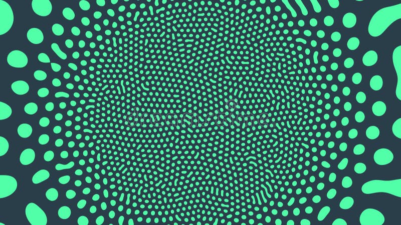 Psychedelic Art Radial Liquid Structure Vector Turquoise Black Abstract Backdrop Stock Vector ...