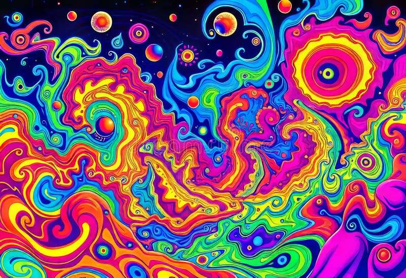 Hallucinatory Visuals Stock Illustrations – 15 Hallucinatory Visuals ...